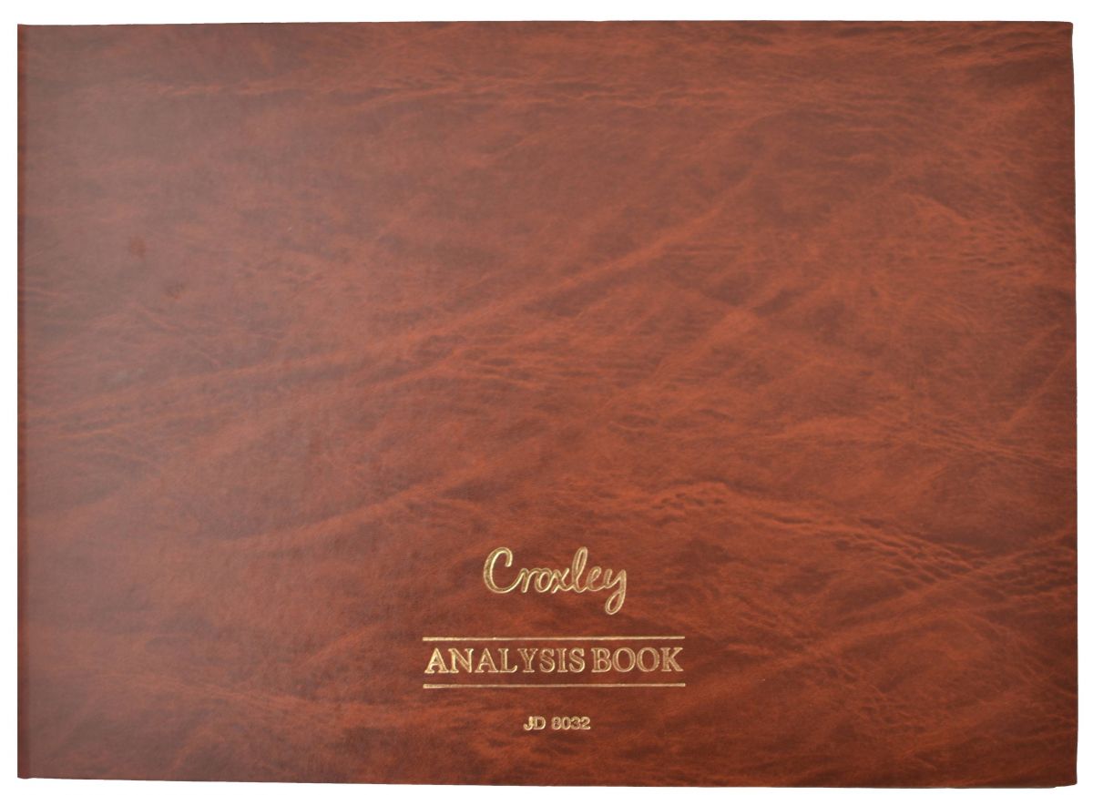 CROXLEY JD8032 Analysis Series 8 Full Bound 32 Column on 2 P | Croxley SA