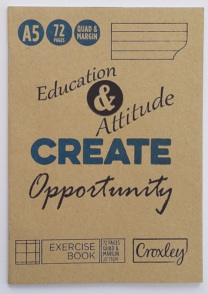 CROXLEY JD173 A5 72 Page Quad & Margin | Croxley SA