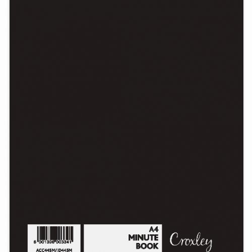 CROXLEY JD132 Monthly Time Book A4 95 Folios Full Bound Case | Croxley SA